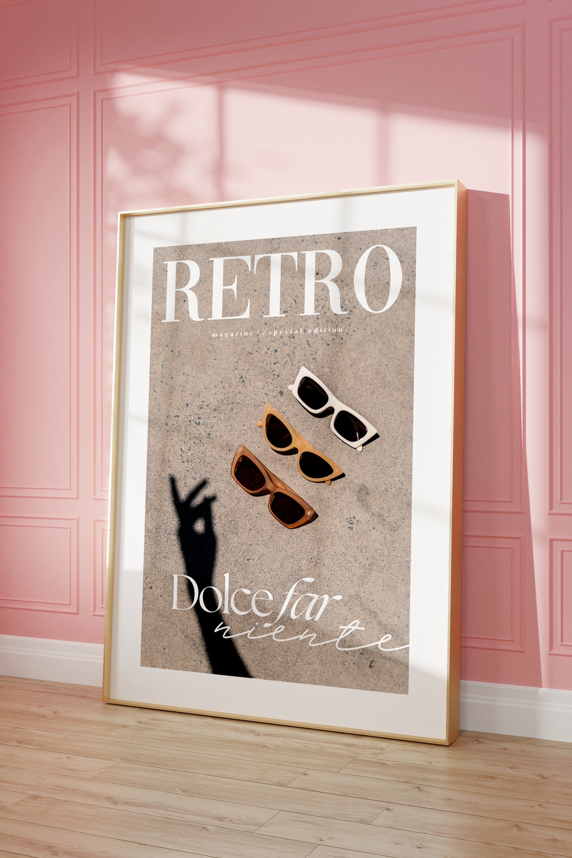 RETRO MAGAZINE Poster Printable, Aesthetic Poster, Magazine Poster ...