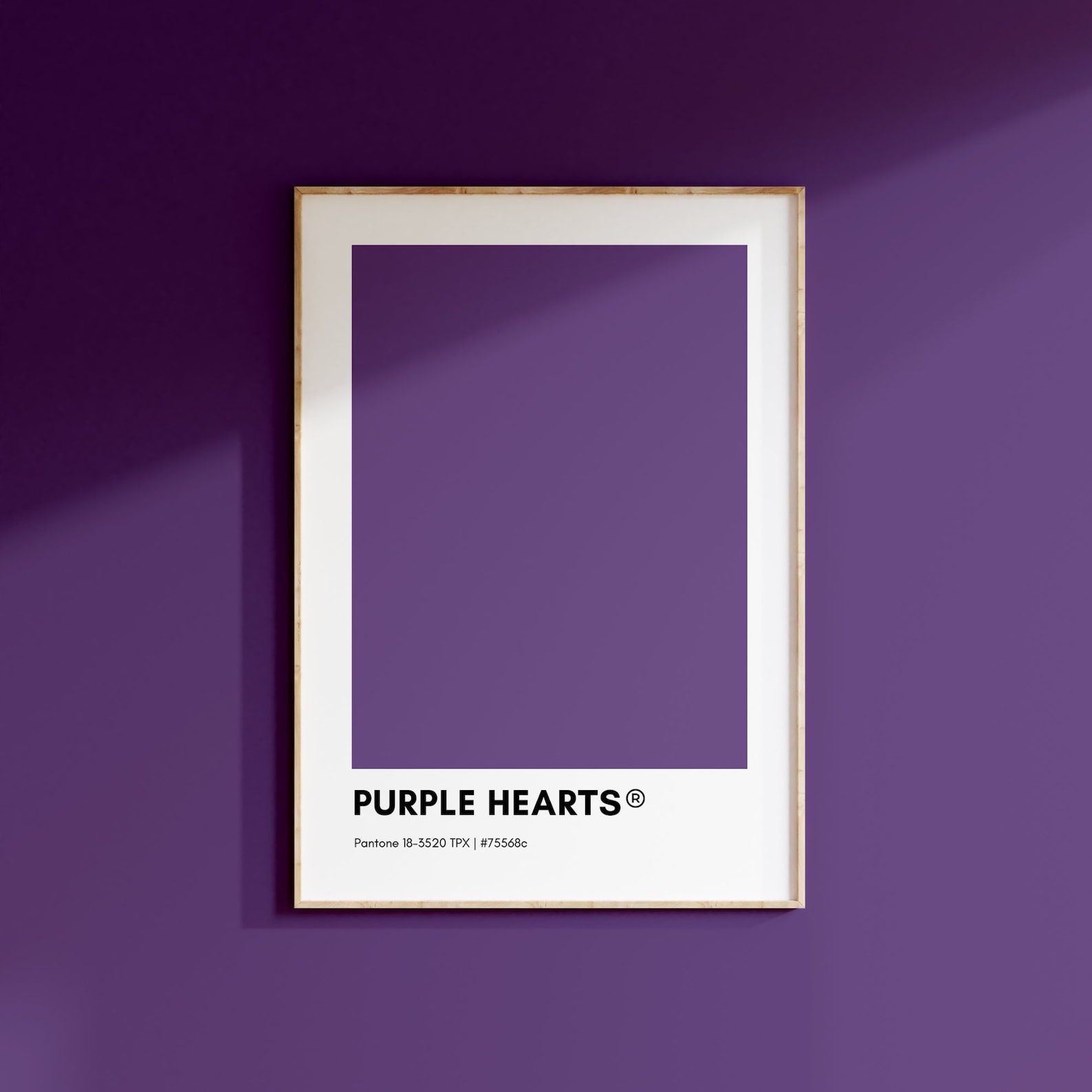 Pantone PURPLE Wall Art Printable Bundle, Set of 6 Prints Purple ...