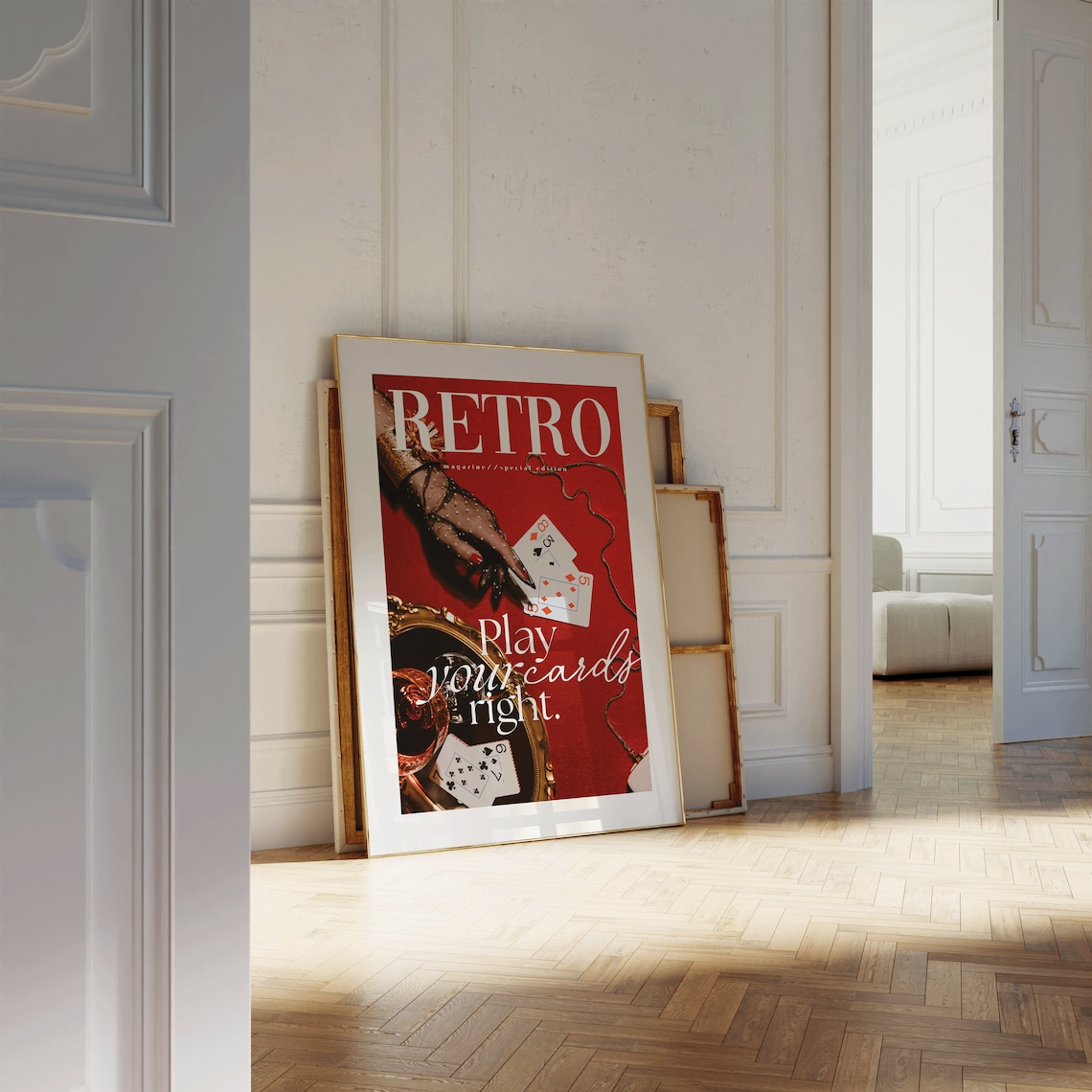 RETRO MAGAZINE Poster Printable, Aesthetic Poster, Magazine Poster ...