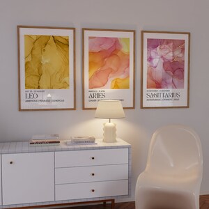 LEO Print Poster, Leo Wall Art Print, Leo Gift, Leo Zodiac Decor Art ...