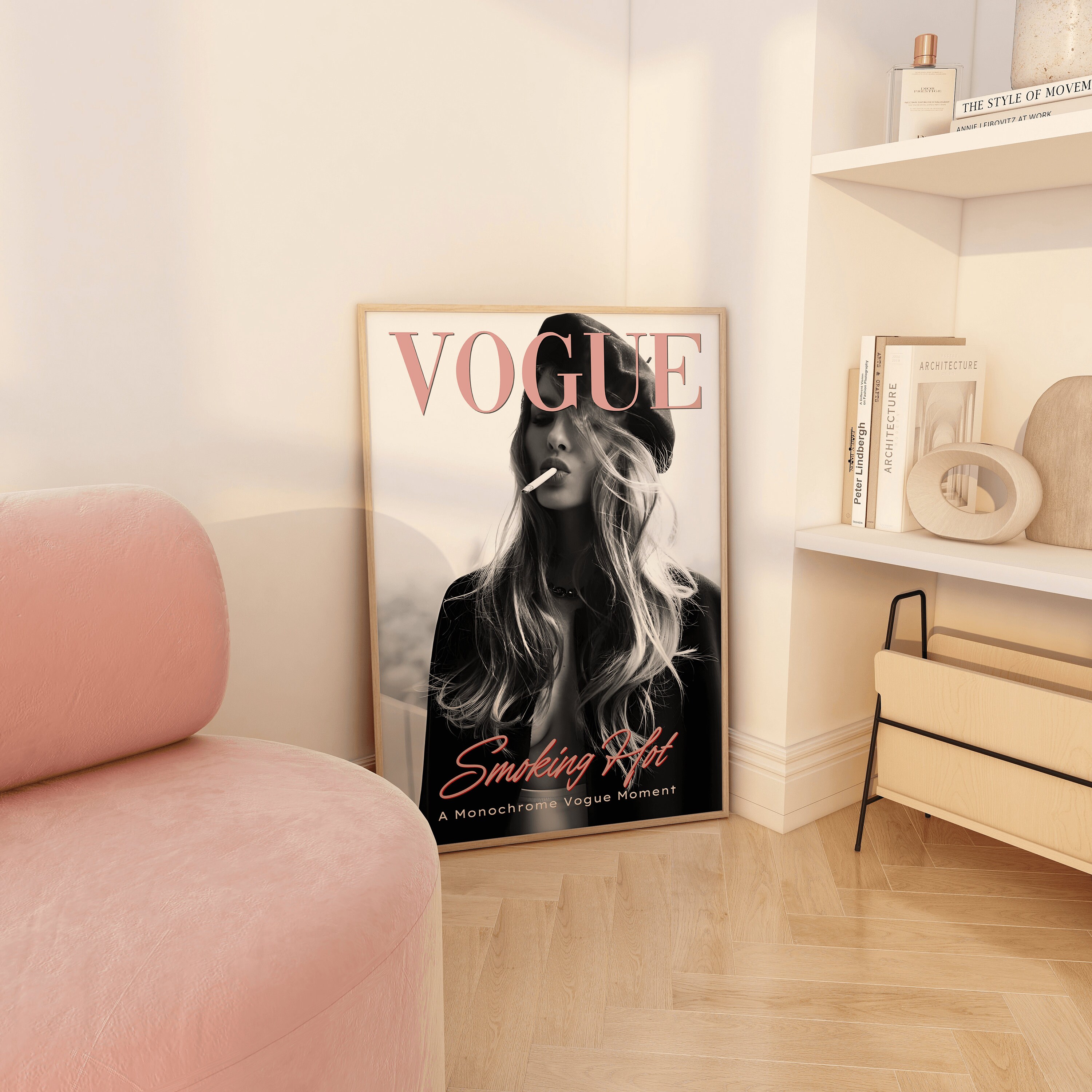 Vogue Poster Printable Aesthetic Poster Vogue Magazine - Etsy