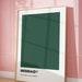 Mermaid Green Pantone, GREEN Pantone Print Poster, Green Pantone Wall ...
