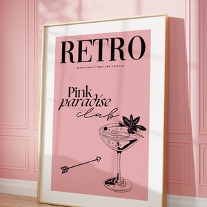 RETRO MAGAZINE Poster Printable, Aesthetic Poster, Magazine Poster ...