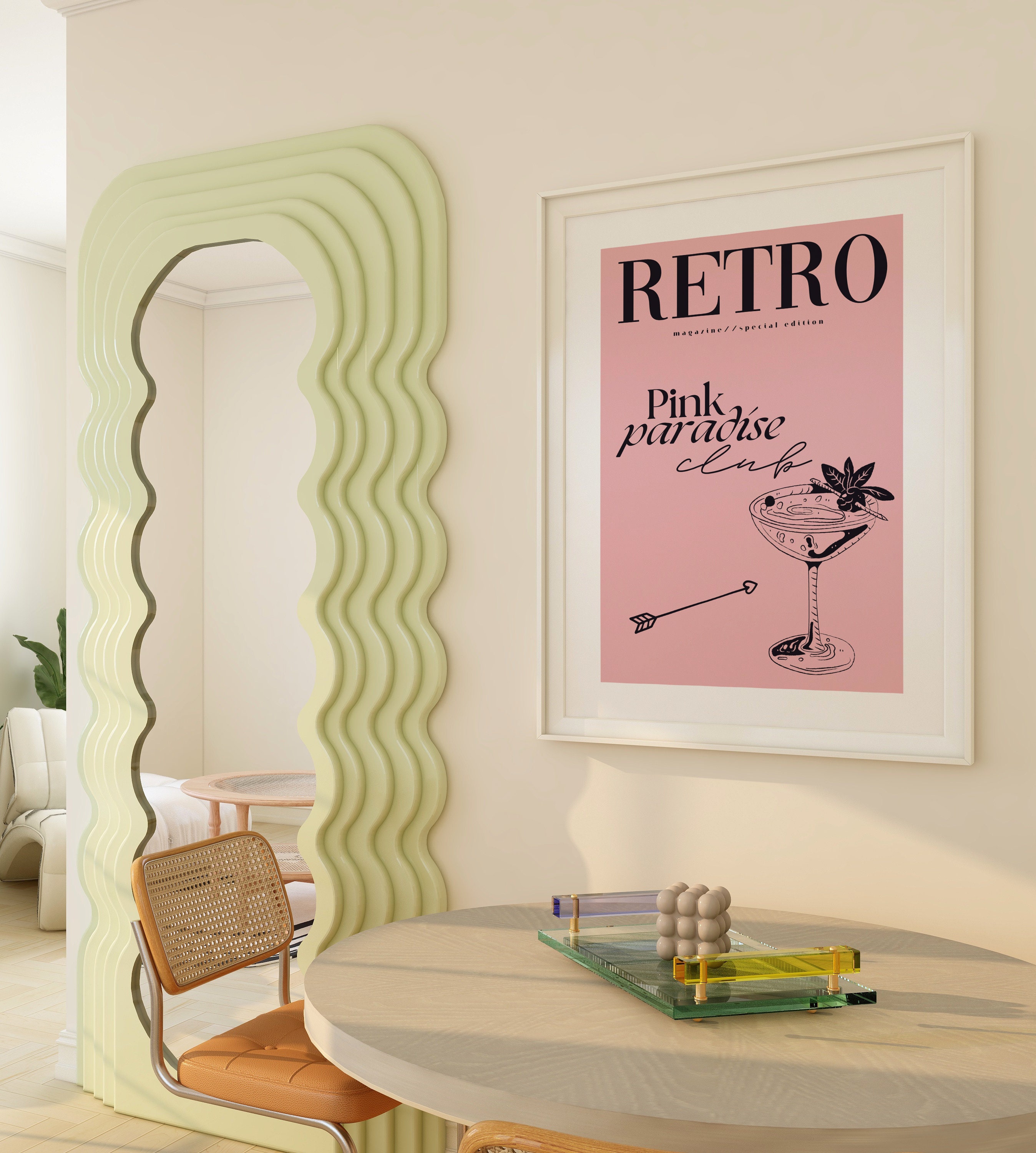 RETRO MAGAZINE Poster Printable, Aesthetic Poster, Magazine Poster ...