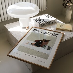 RETRO MAGAZINE Poster Printable, Aesthetic Poster, Magazine Poster ...