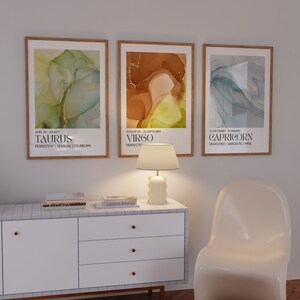 TAURUS Print Poster, Taurus Wall Art Print, Taurus Gift, Taurus Zodiac ...