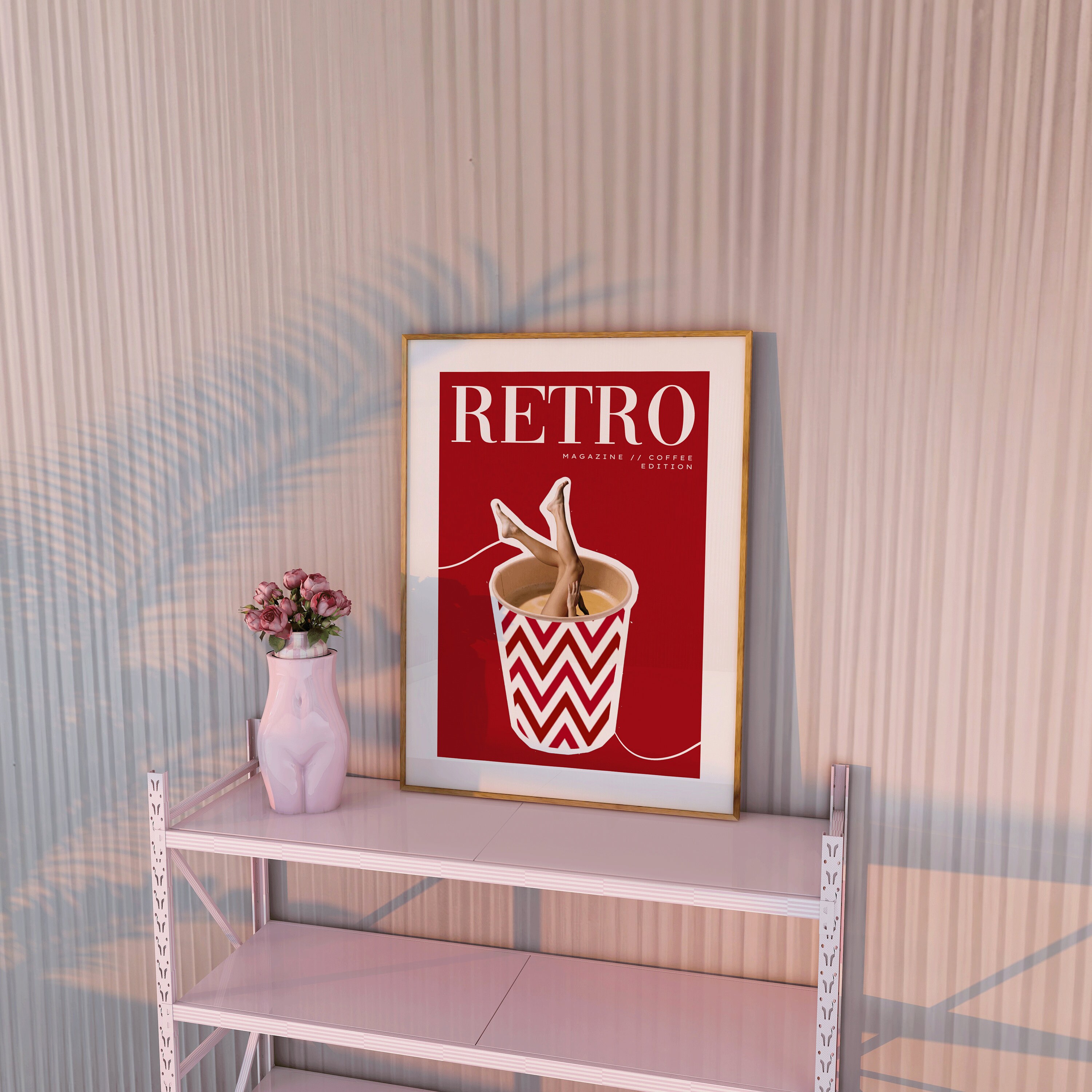 RETRO MAGAZINE Poster Printable, Aesthetic Poster, Magazine Poster ...