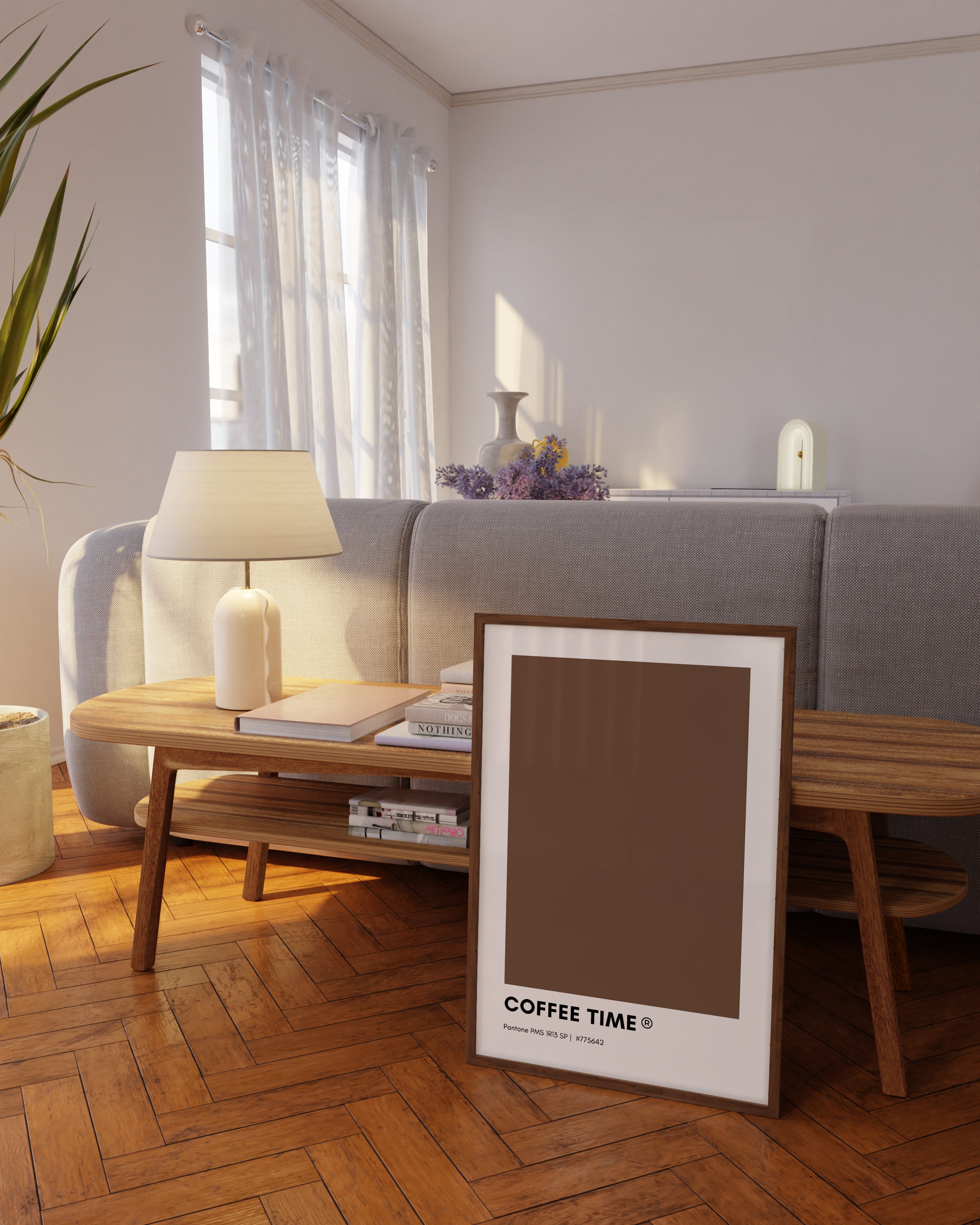 Coffee Time Pantone COFFEE Pantone Print Poster Nude Pantone - Etsy