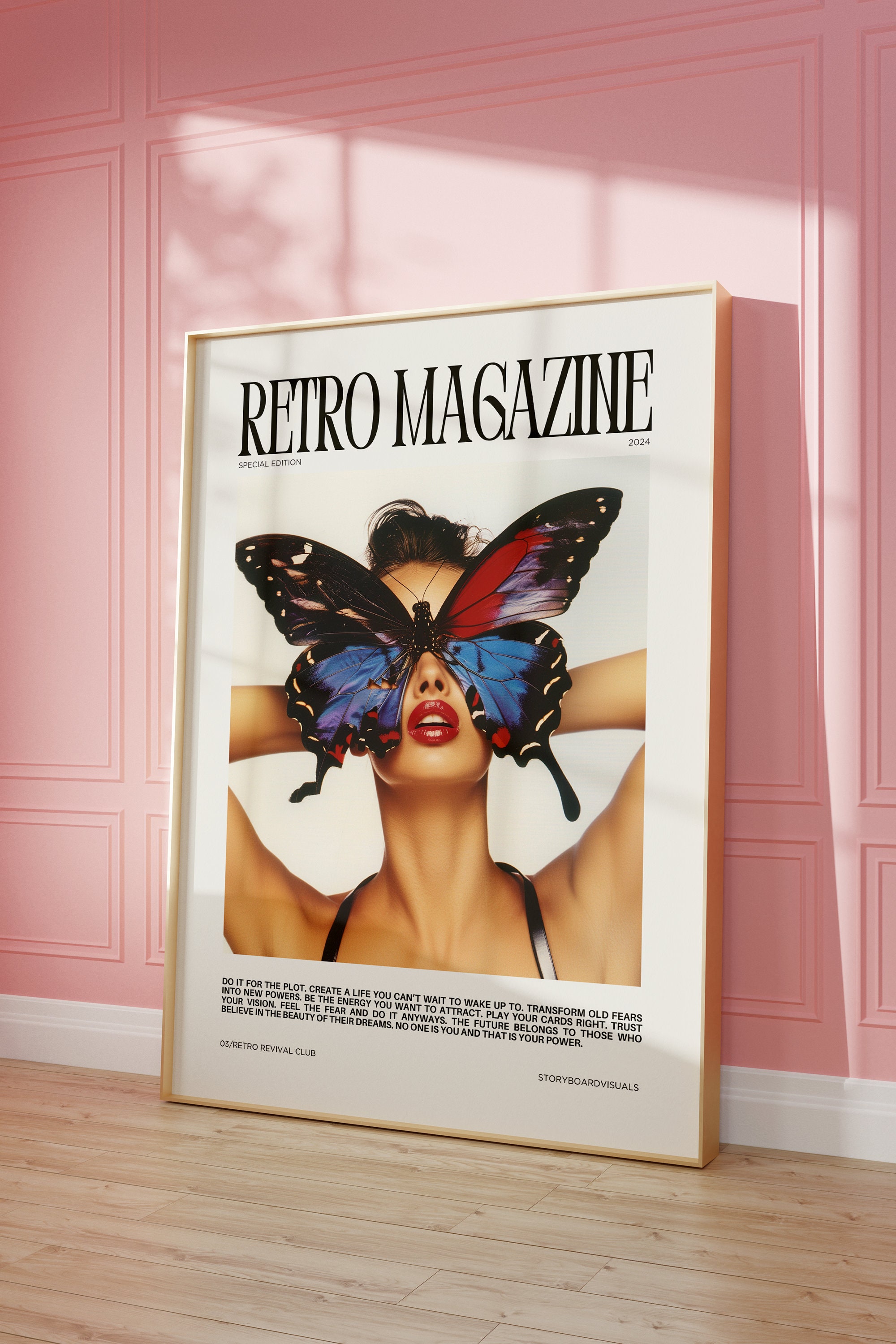 RETRO MAGAZINE Poster Printable, Aesthetic Poster, Magazine Poster ...