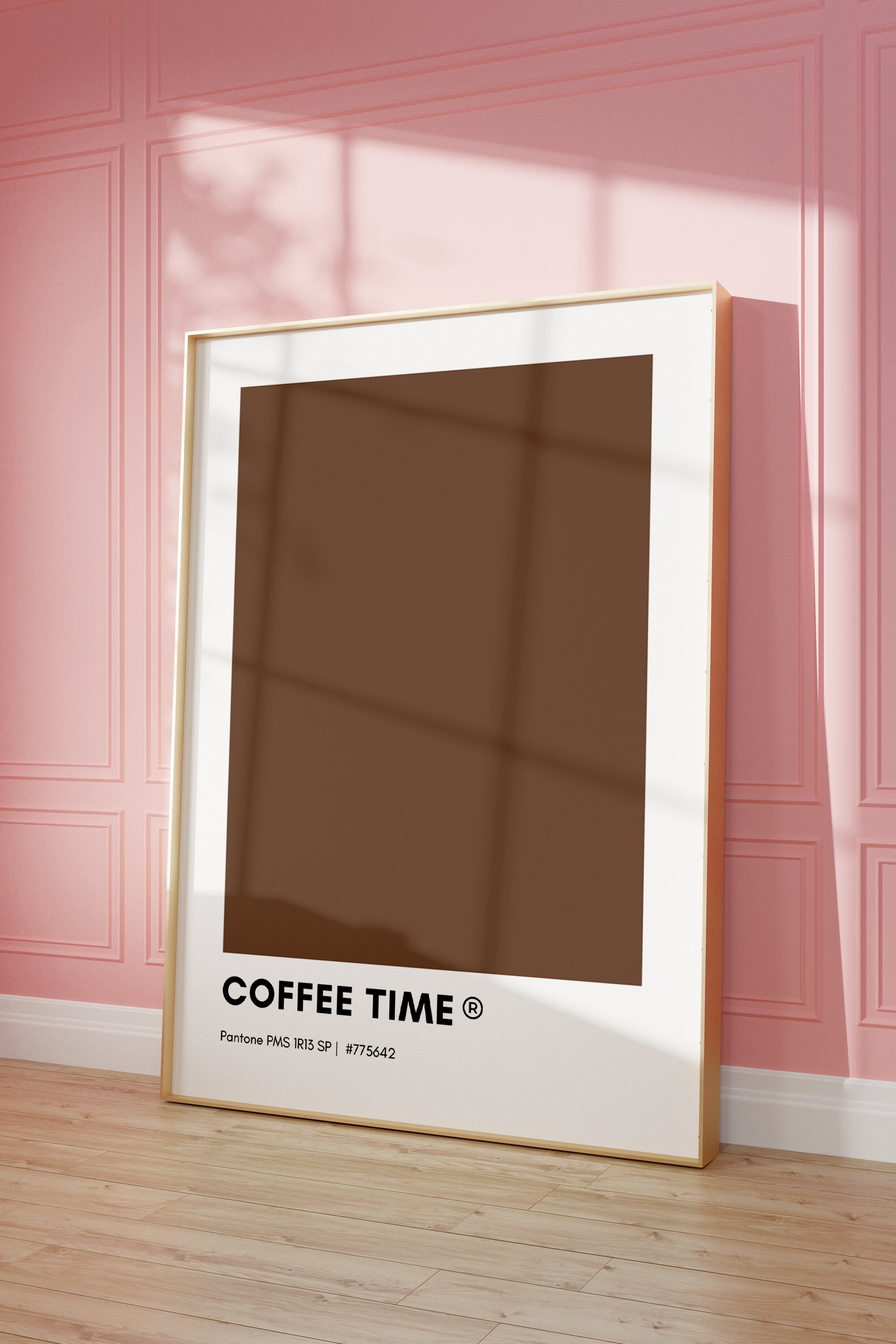 Coffee Time Pantone COFFEE Pantone Print Poster Nude Pantone - Etsy