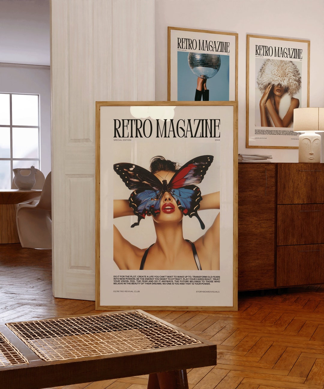 RETRO MAGAZINE Poster Printable, Aesthetic Poster, Magazine Poster ...