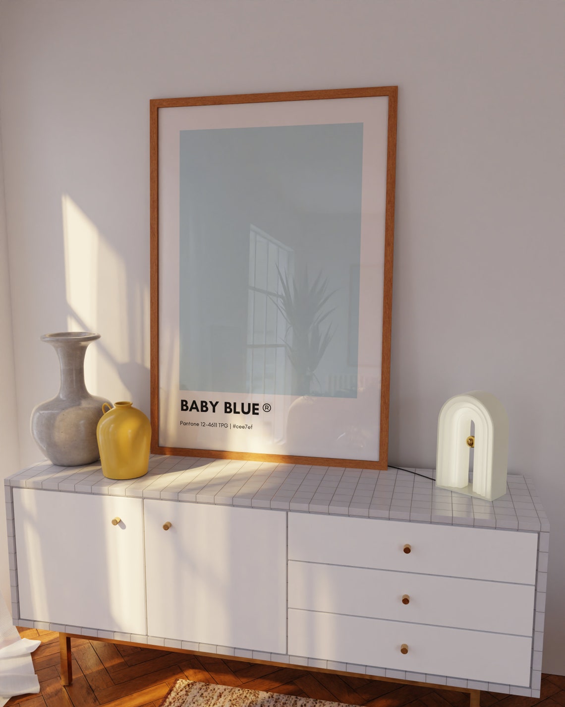 Baby Blue Pantone BLUE Pantone Print Poster Blue Wall Art - Etsy