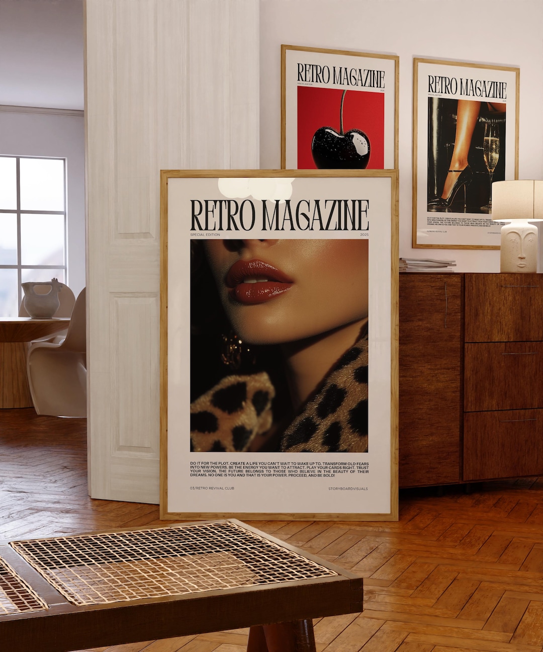 RETRO MAGAZINE Poster Printable, Aesthetic Poster, Magazine Poster ...
