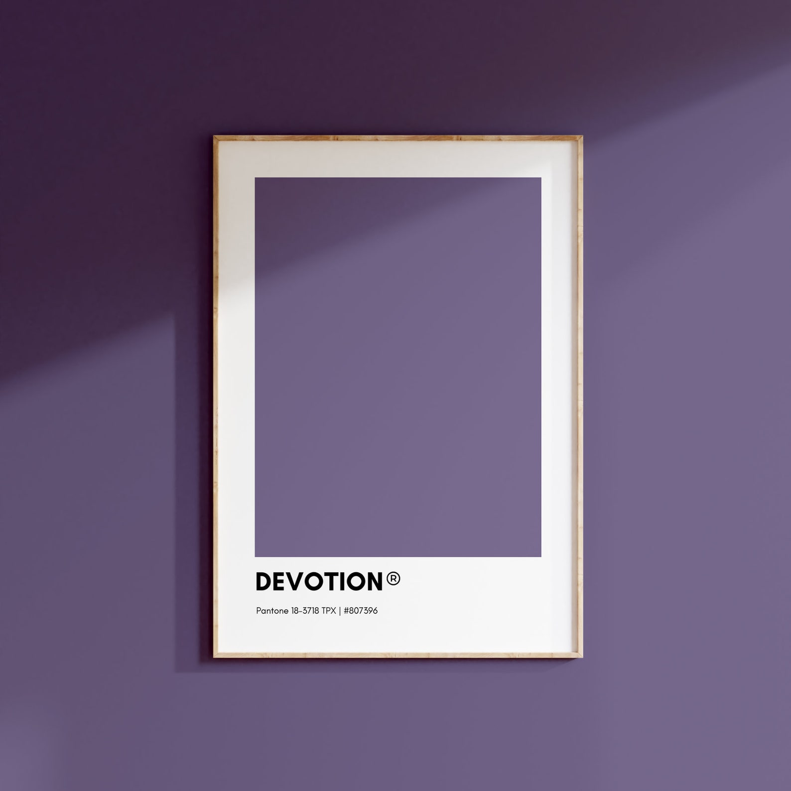 Pantone PURPLE Wall Art Printable Bundle, Set of 6 Prints Purple ...