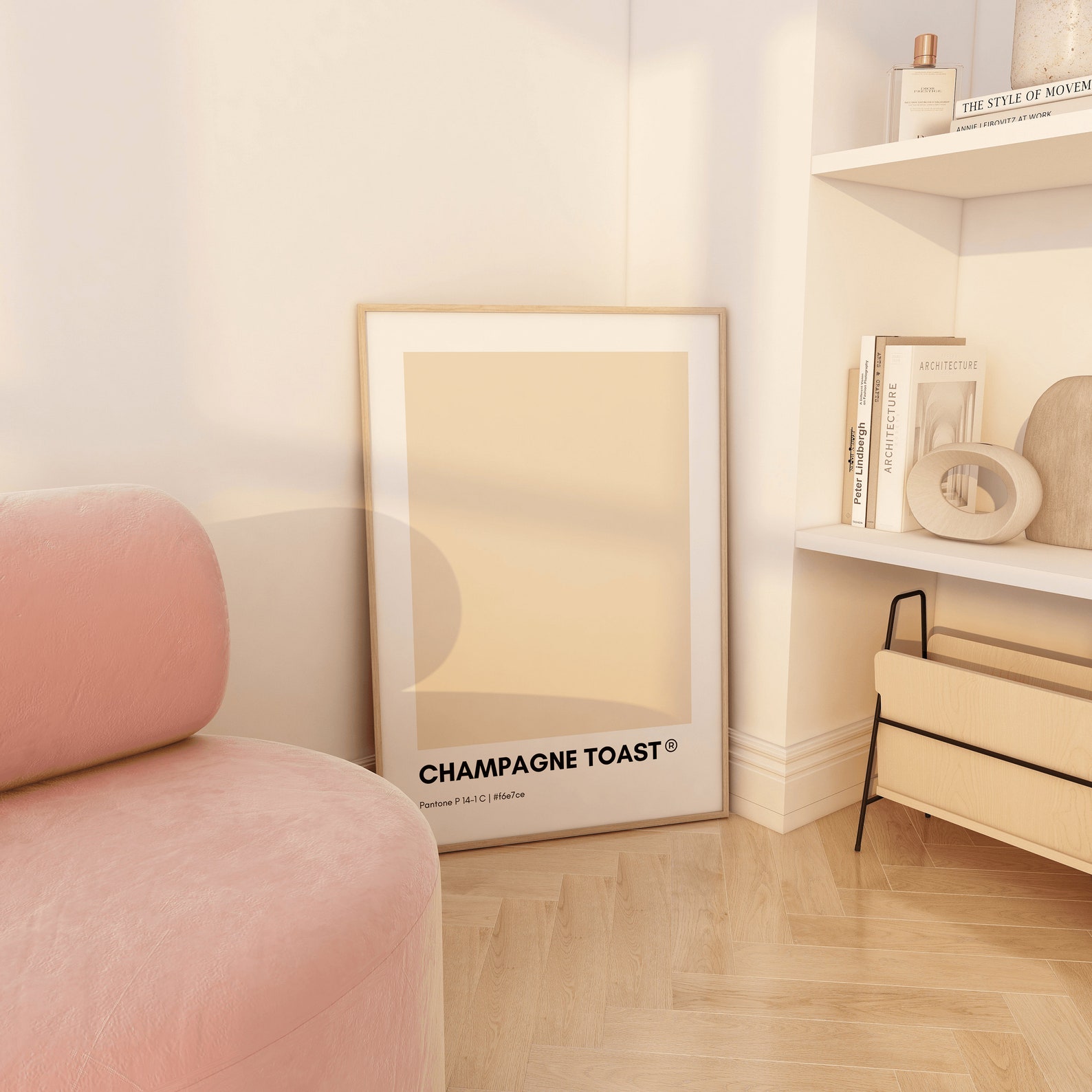 Champagne Toast Pantone, CHAMPAGNE Pantone Print Poster, Nude Pantone ...