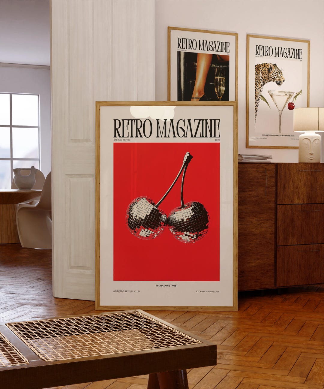 RETRO MAGAZINE Poster Printable, Aesthetic Poster, Magazine Poster ...