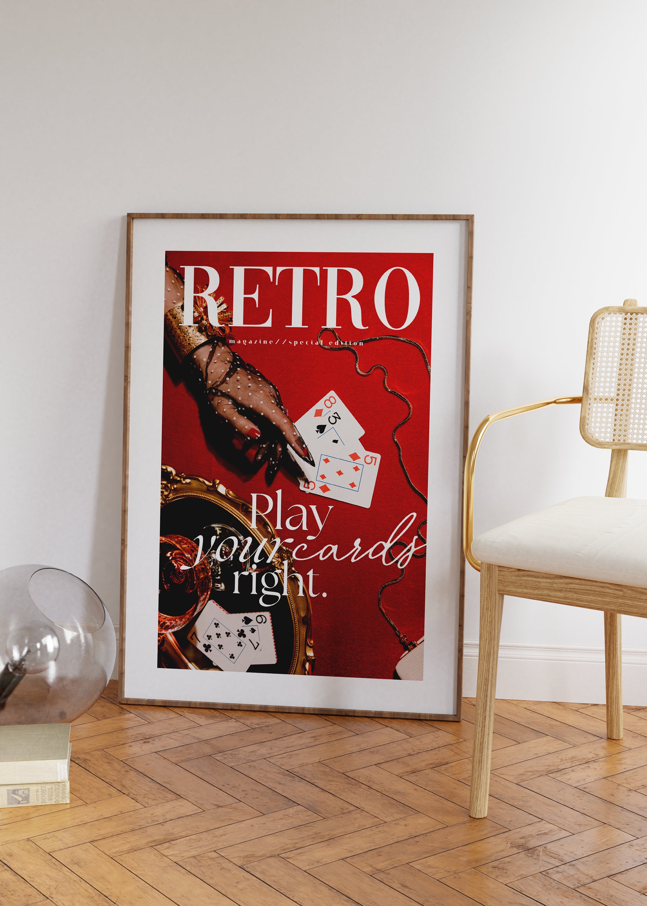RETRO MAGAZINE Poster Printable, Aesthetic Poster, Magazine Poster ...