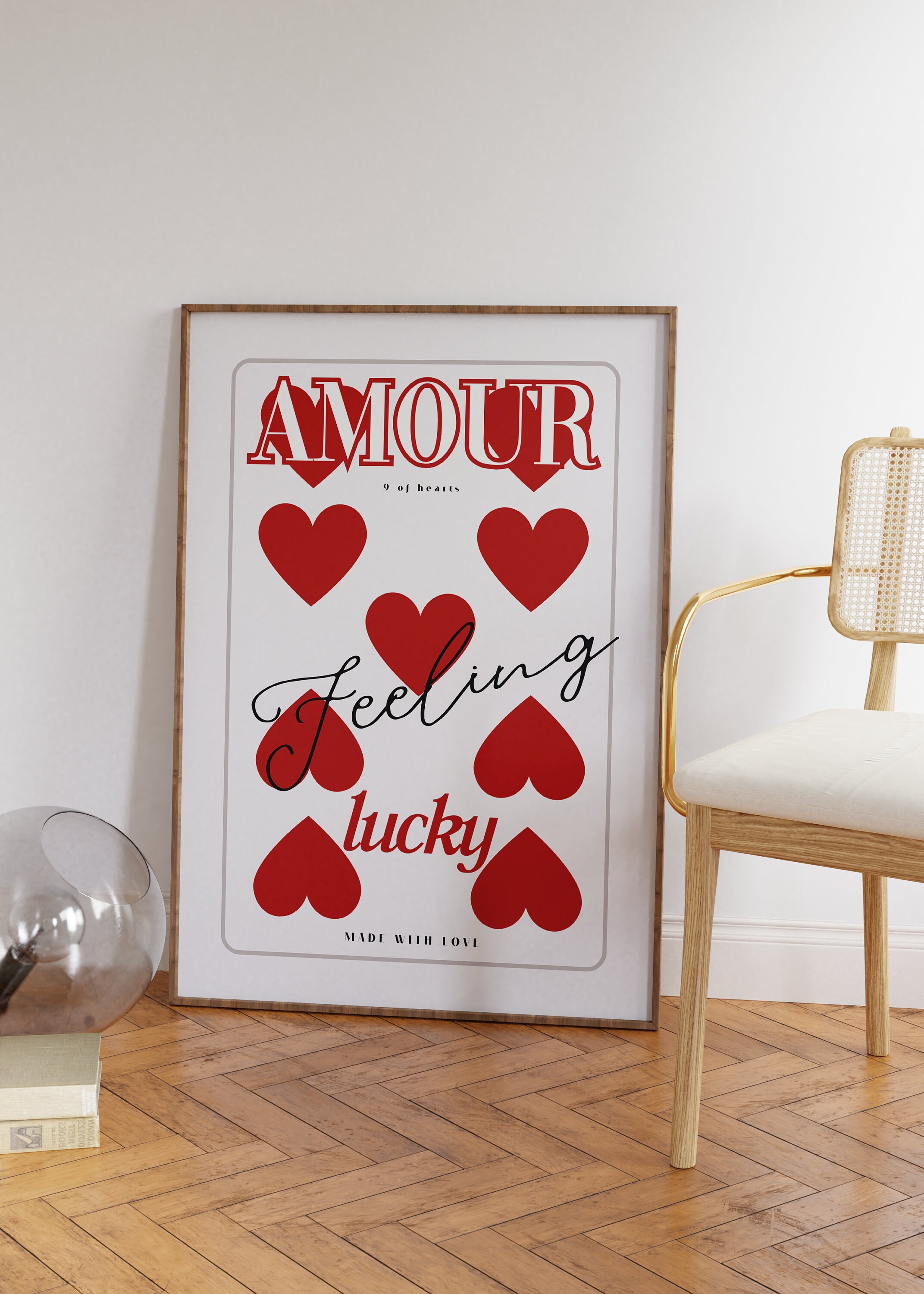 AMOUR Poster Printable, Aesthetic Poster, Retro Magazine Poster, 9 of ...