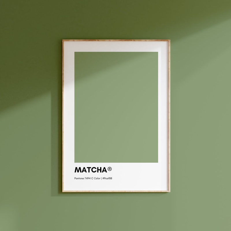 Matcha Palette - Etsy