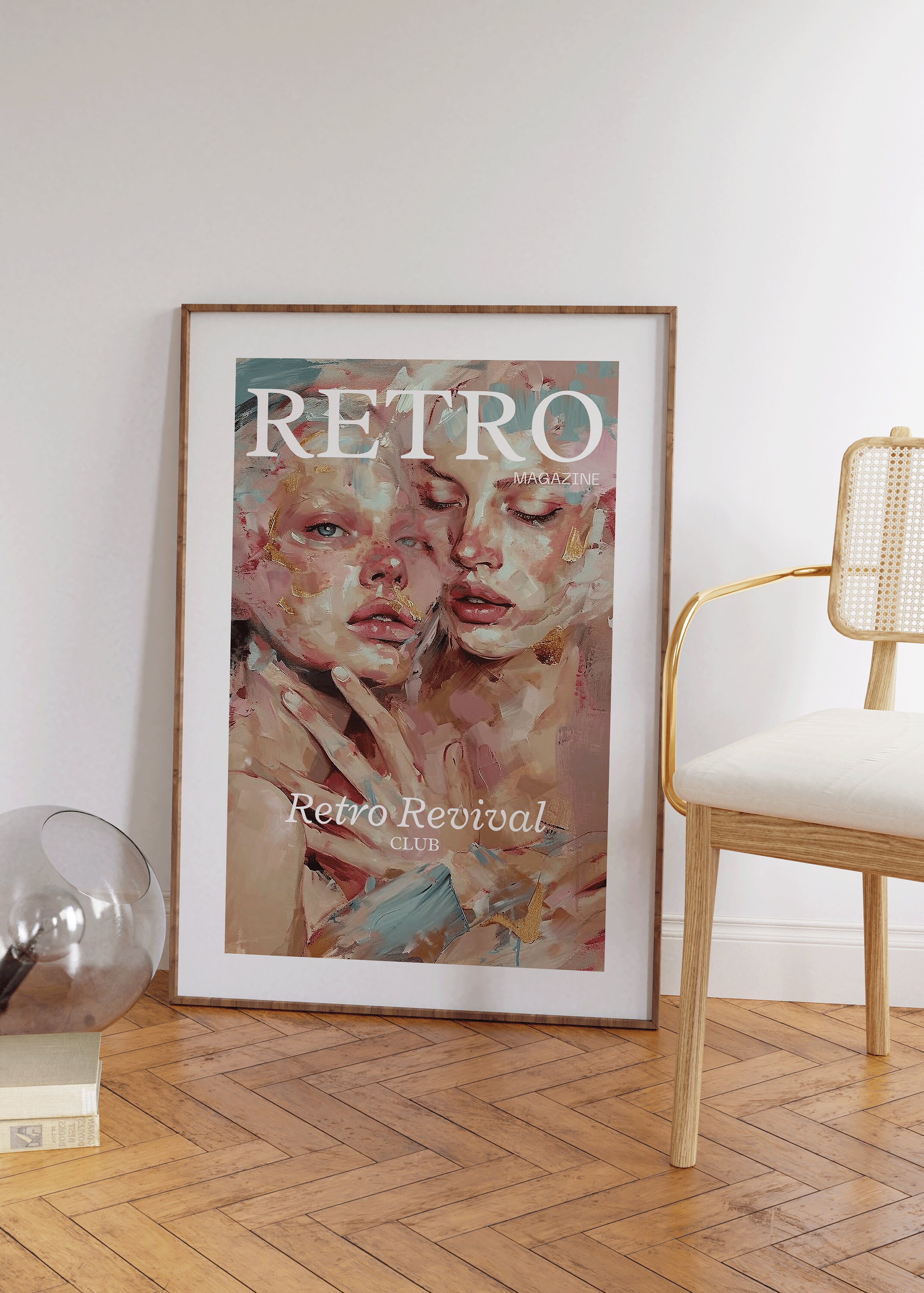 RETRO MAGAZINE Poster Printable, Aesthetic Poster, Magazine Poster ...