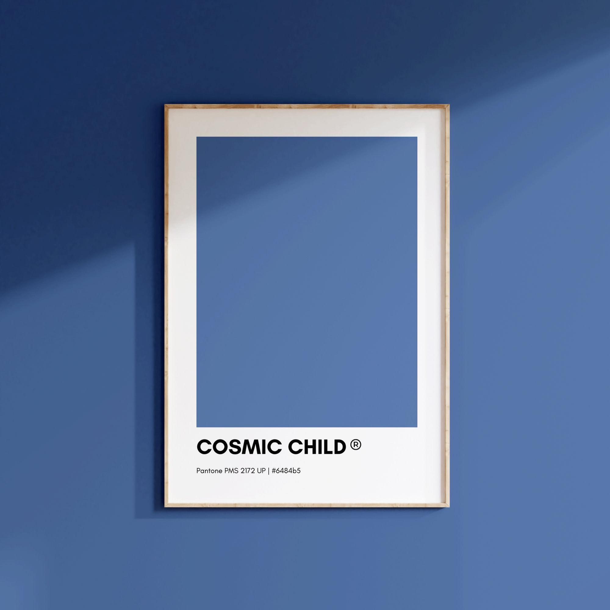 Pantone COSMIC SPACE Collection Wall Art Printable Bundle, Set of 6 ...