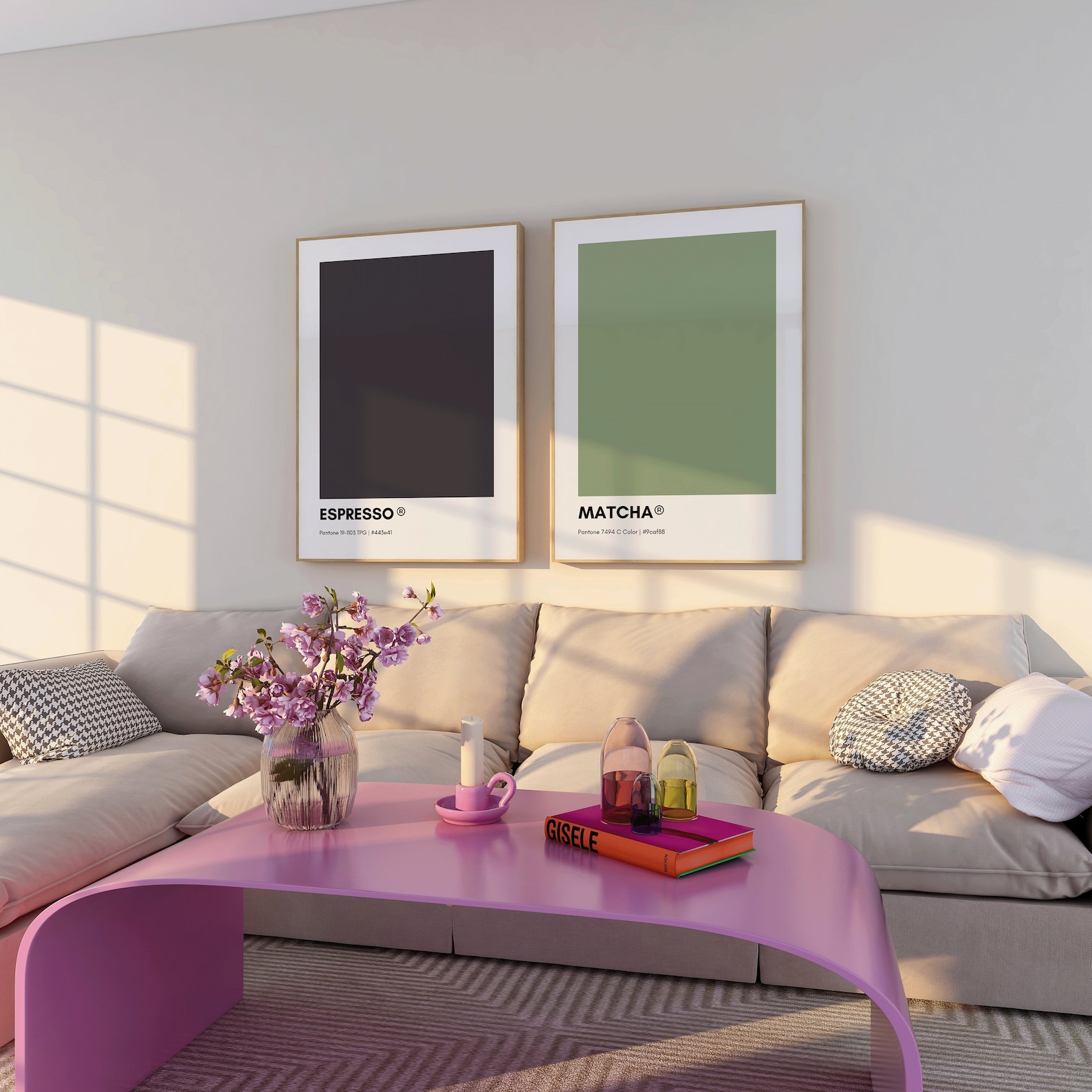 Matcha Green Pantone, GREEN Pantone Print Poster, Green Pantone Wall ...