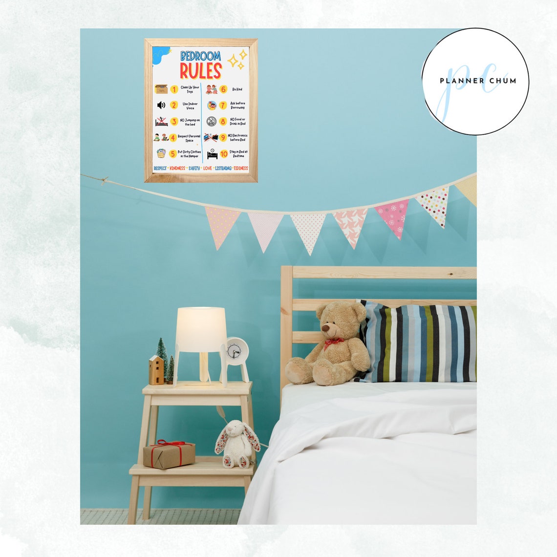 Kids Room Rules, Bedroom Room Rules, Summer Rules for Kids, Popular ...