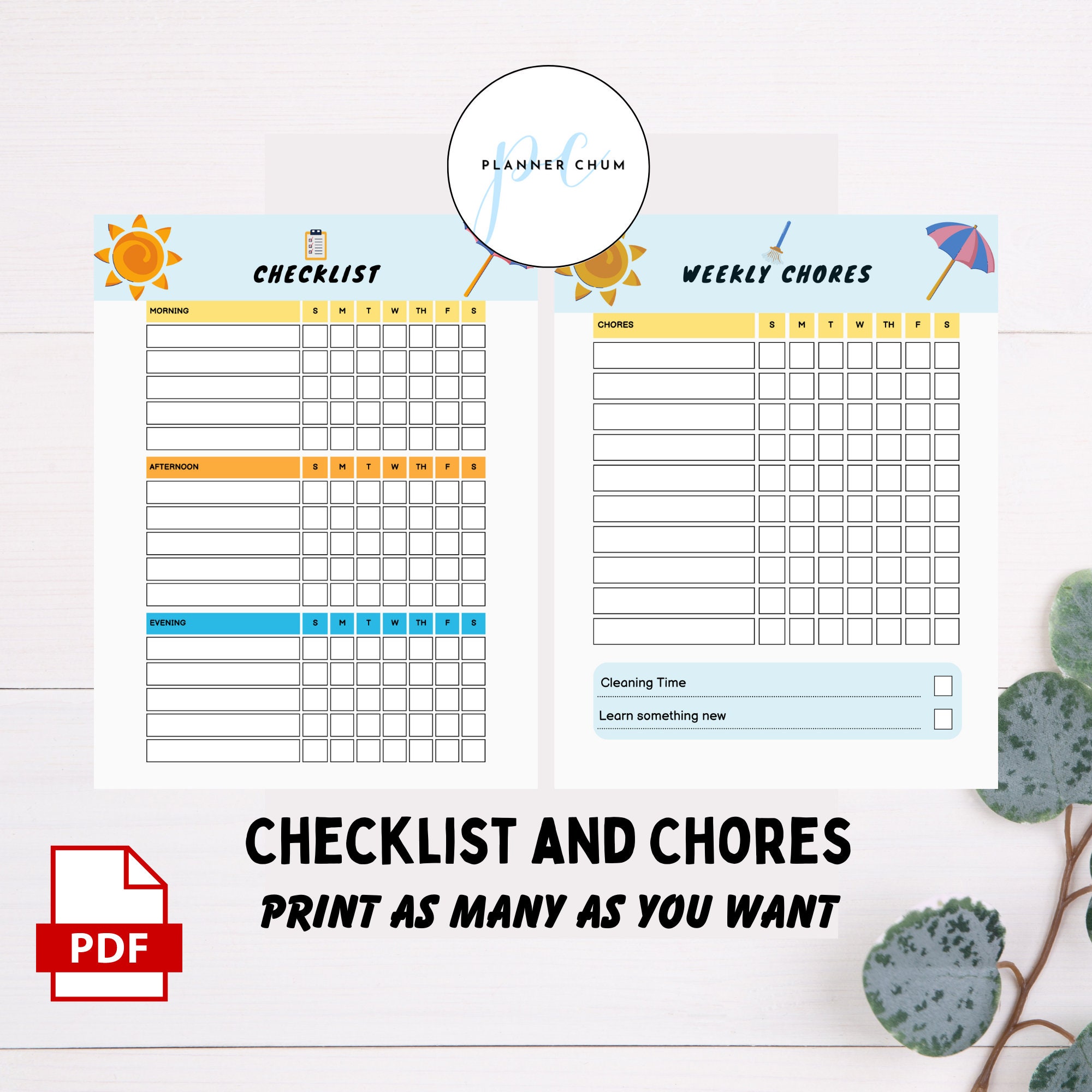 Printable Summer Planner for Kids 2023, Summer Weekly Planner, Reading ...