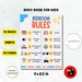 Kids Room Rules, Bedroom Room Rules, Summer Rules for Kids, Popular ...