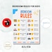 Kids Room Rules, Bedroom Room Rules, Summer Rules for Kids, Popular ...