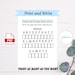 Printable Handwriting Worksheets, Alphabet Boxed Letters, Letter ...