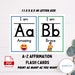 ABC Alphabet Flash Cards Printable, Printable Affirmation Cards for ...