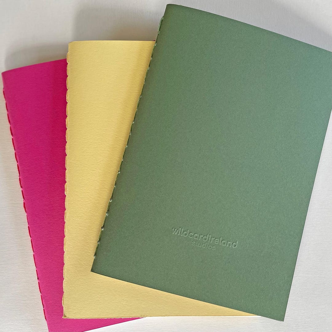 Recycled Italian Paper Notebooks: A6, A5 Sizes - Etsy