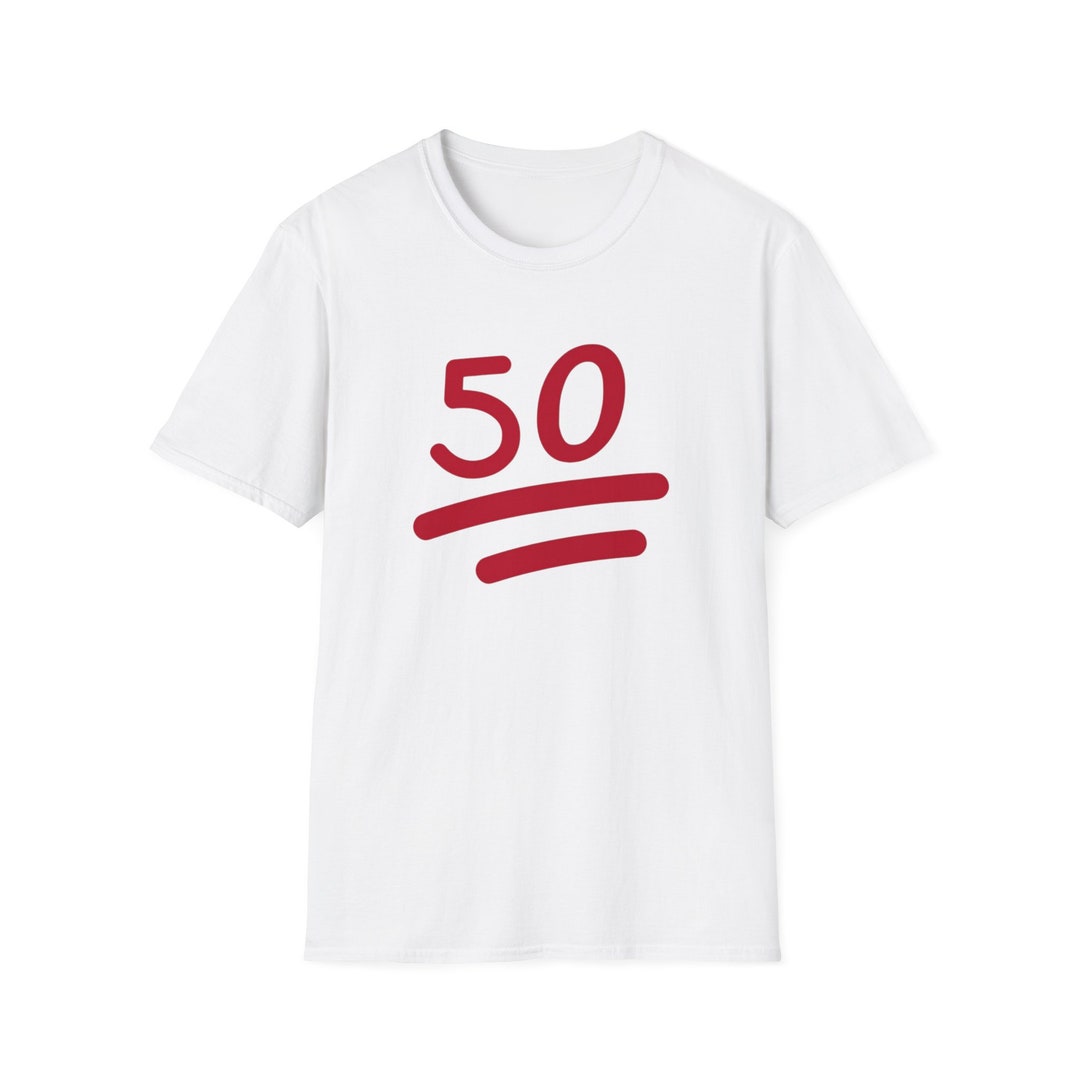 50 | Fifty | Half | 50/50 | Emoji | Boof Emoji Android Phone Meme ...