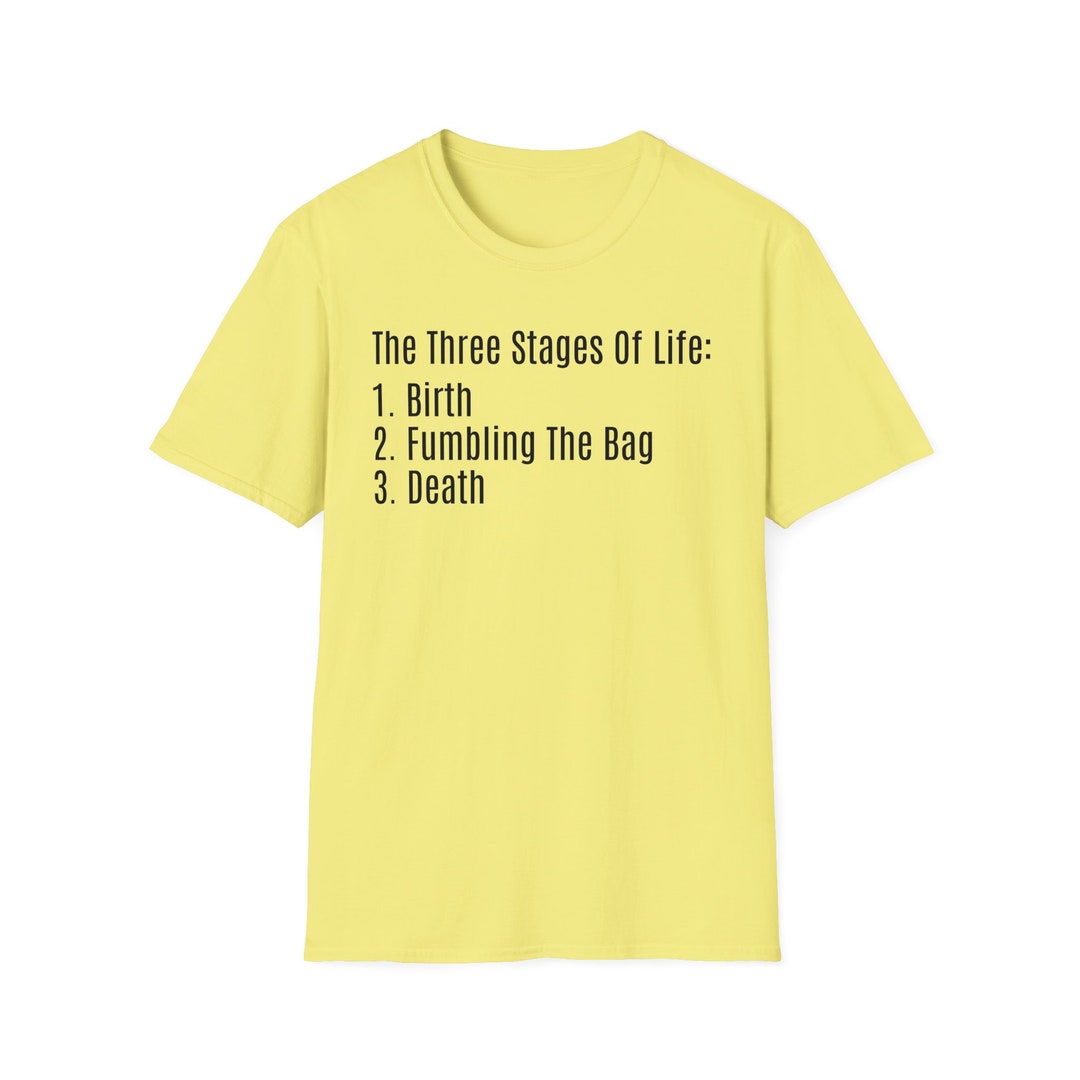 Three Stages of Life Literature Gym Brainrot Meme Party Gift Prank ...