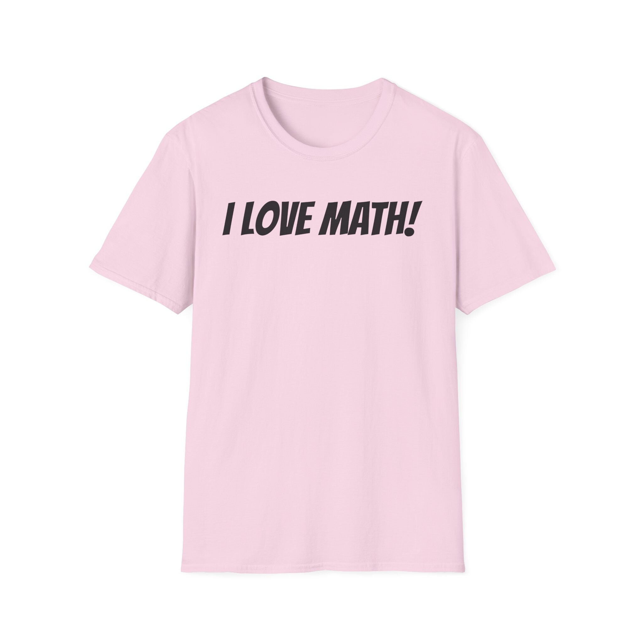 I Love Math Nerd Geek Brainrot Gen Z Party Gift Prank Arithmetic School ...