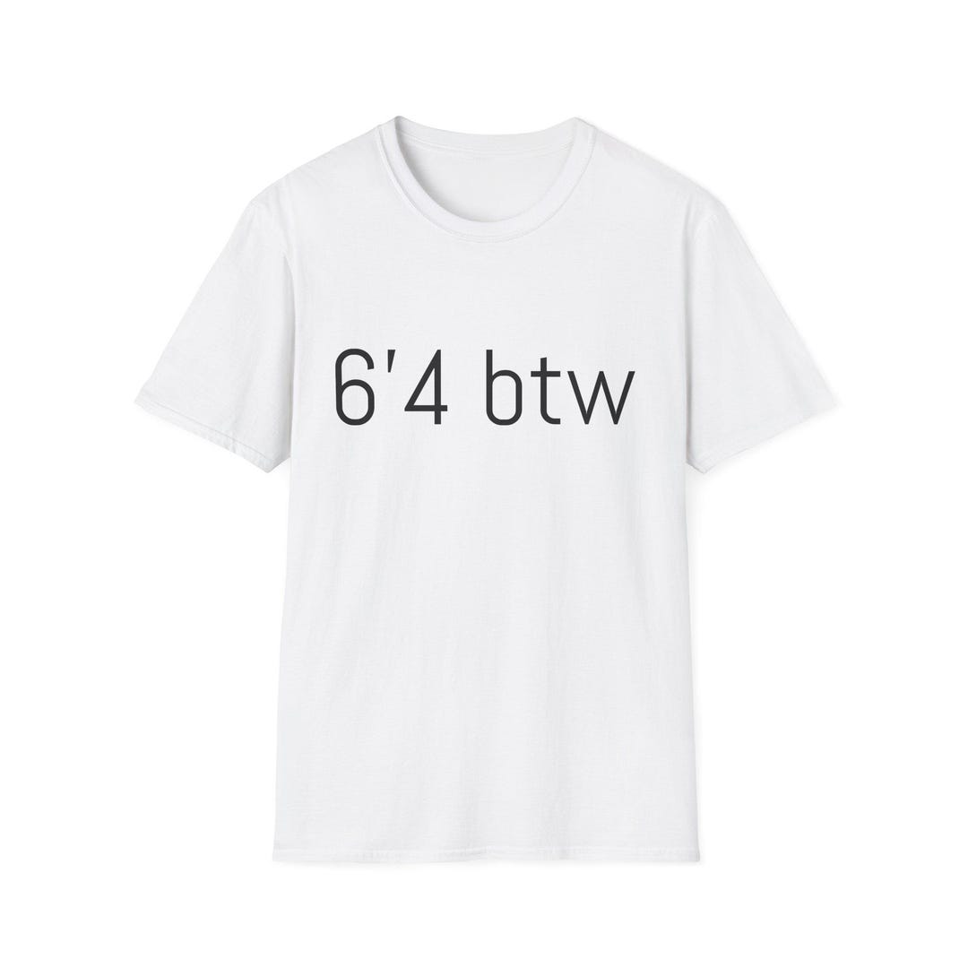 6 Foot 4 Brainrot Feminist Meme Skibidi Gen Z Instagram Huzz Gym Bro ...