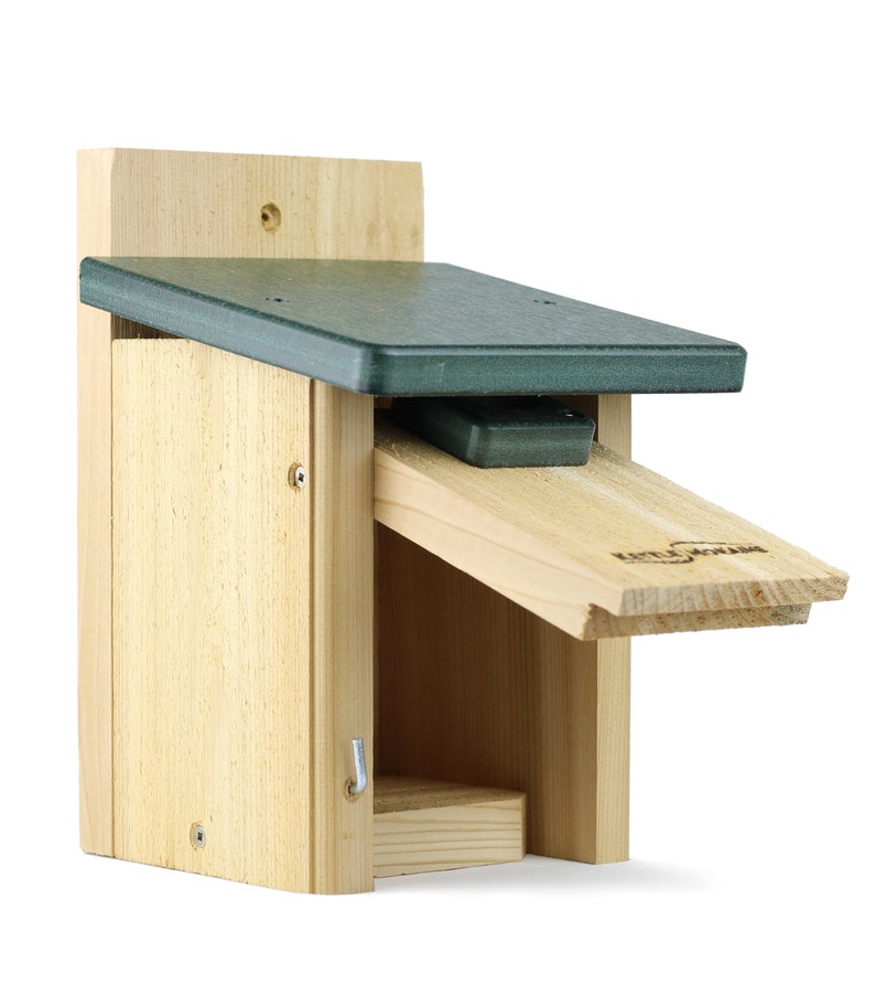 Kettle Moraine Wren & Chickadee Nest Box With Recycled Roof - Etsy