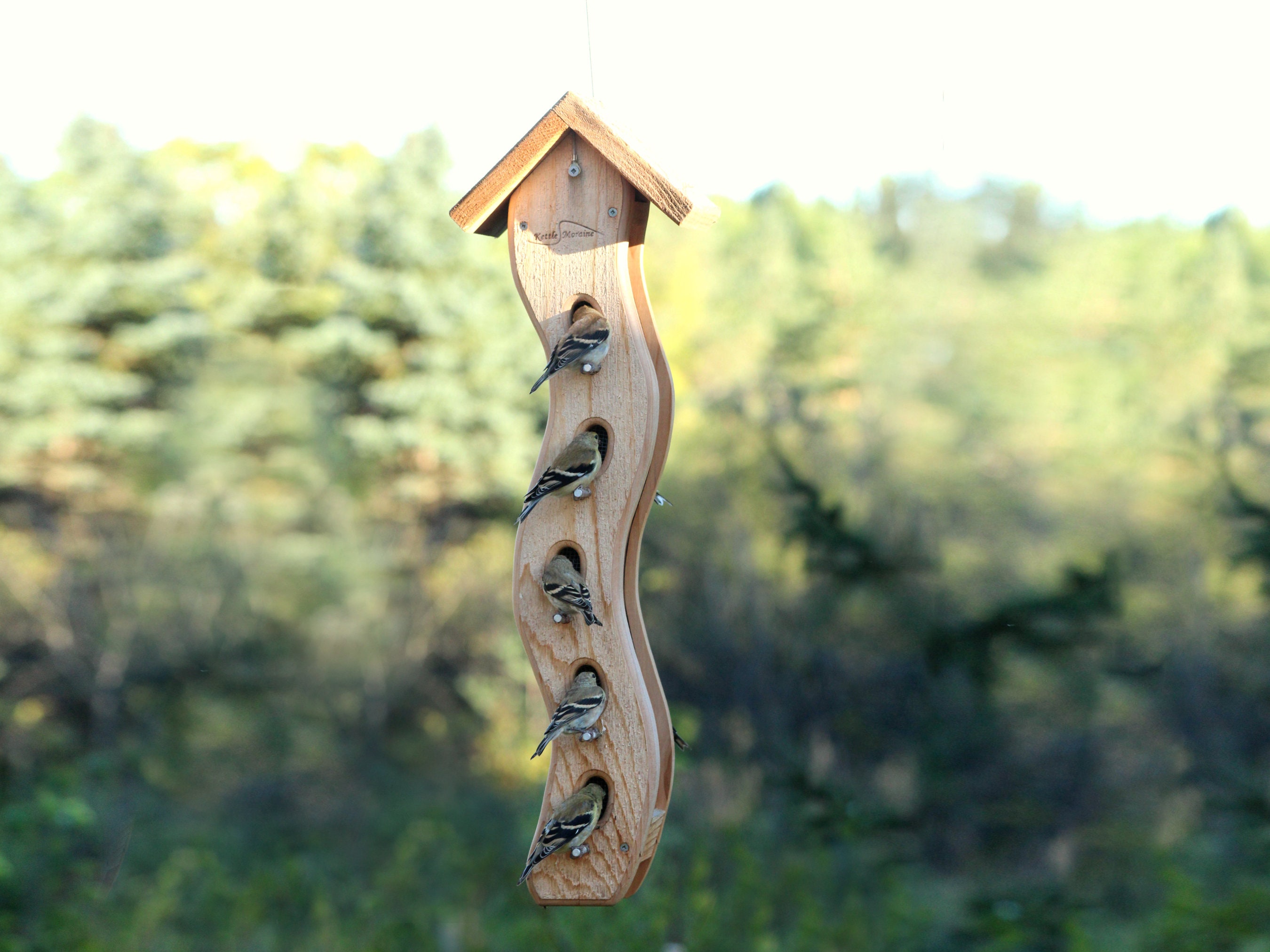 Kettle Moraine Large Wave Finch Feeder - Etsy