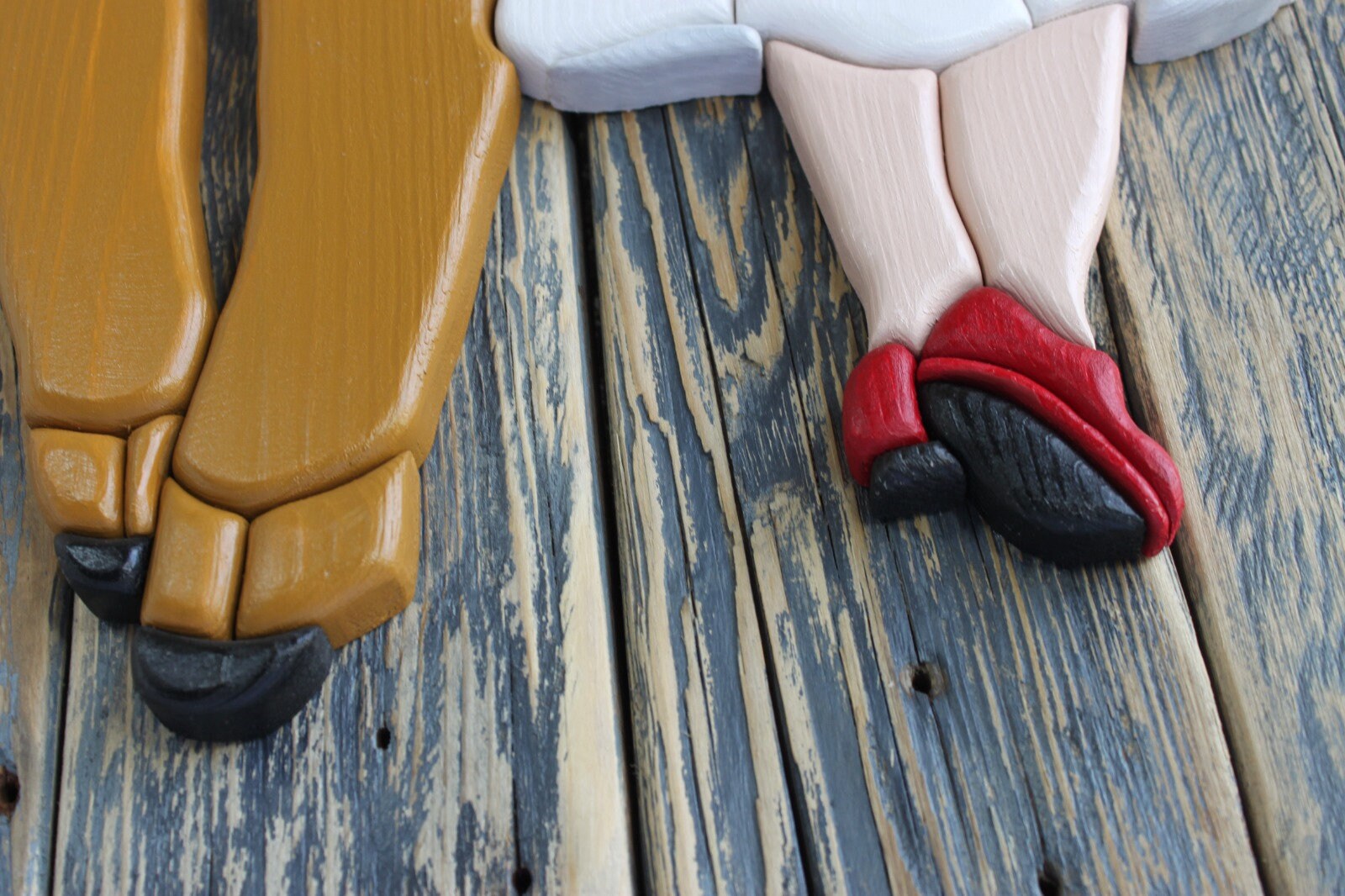 Intarsia Wood Art Old Couple, Scroll Saw Intarsia Pattern, Wood Carving ...