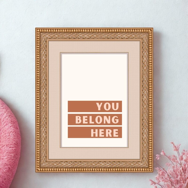 You Belong Here - Etsy