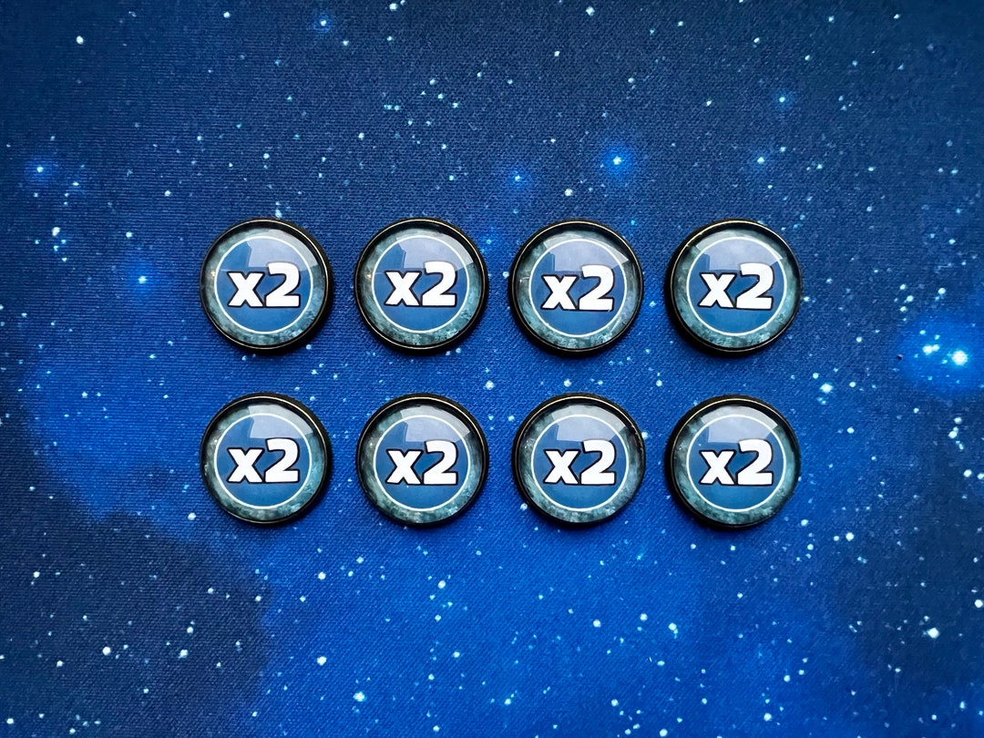Ark Nova 'x2' Tokens - Etsy
