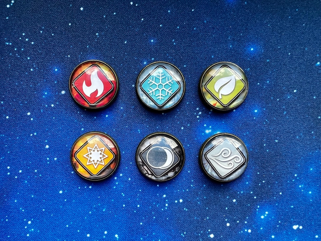 Frosthaven / Gloomhaven (jaws of the Lion) Element Tokens - Etsy