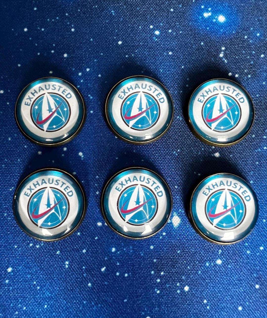 Star Trek: Captain's Chair Exhaust Tokens - Etsy