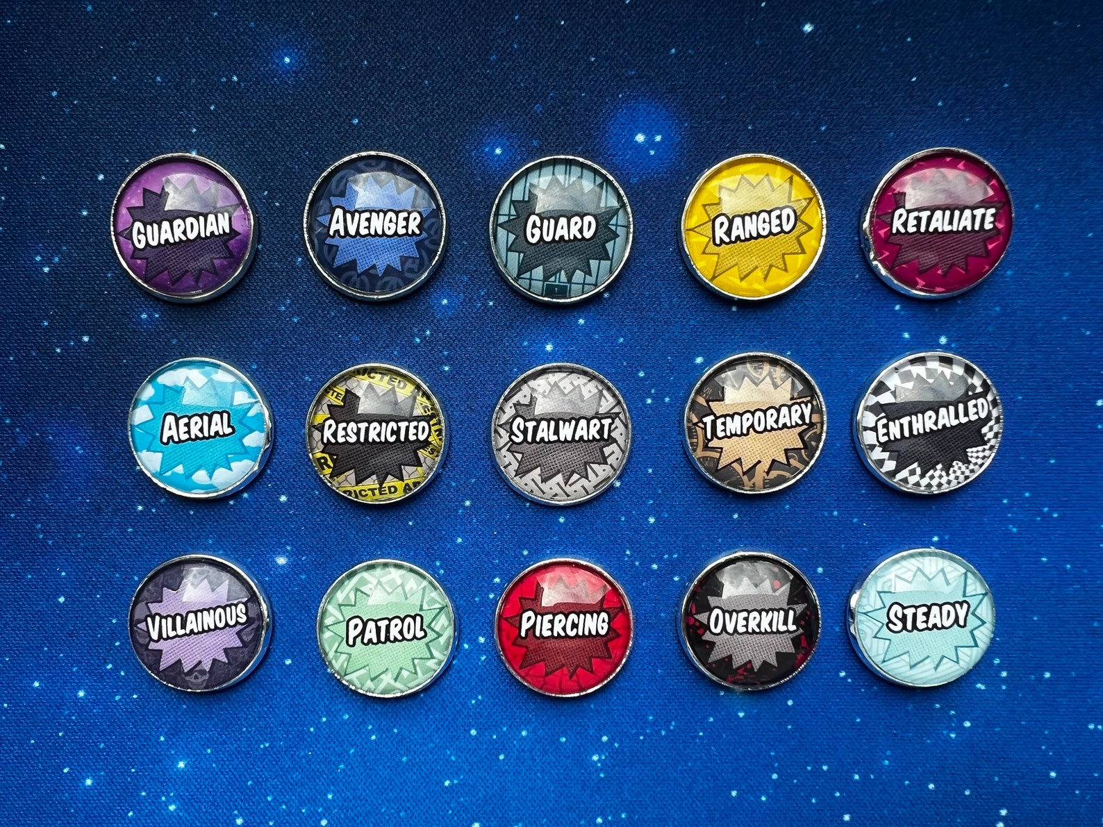Marvel Champions LCG Keyword Reminder Tokens - Etsy