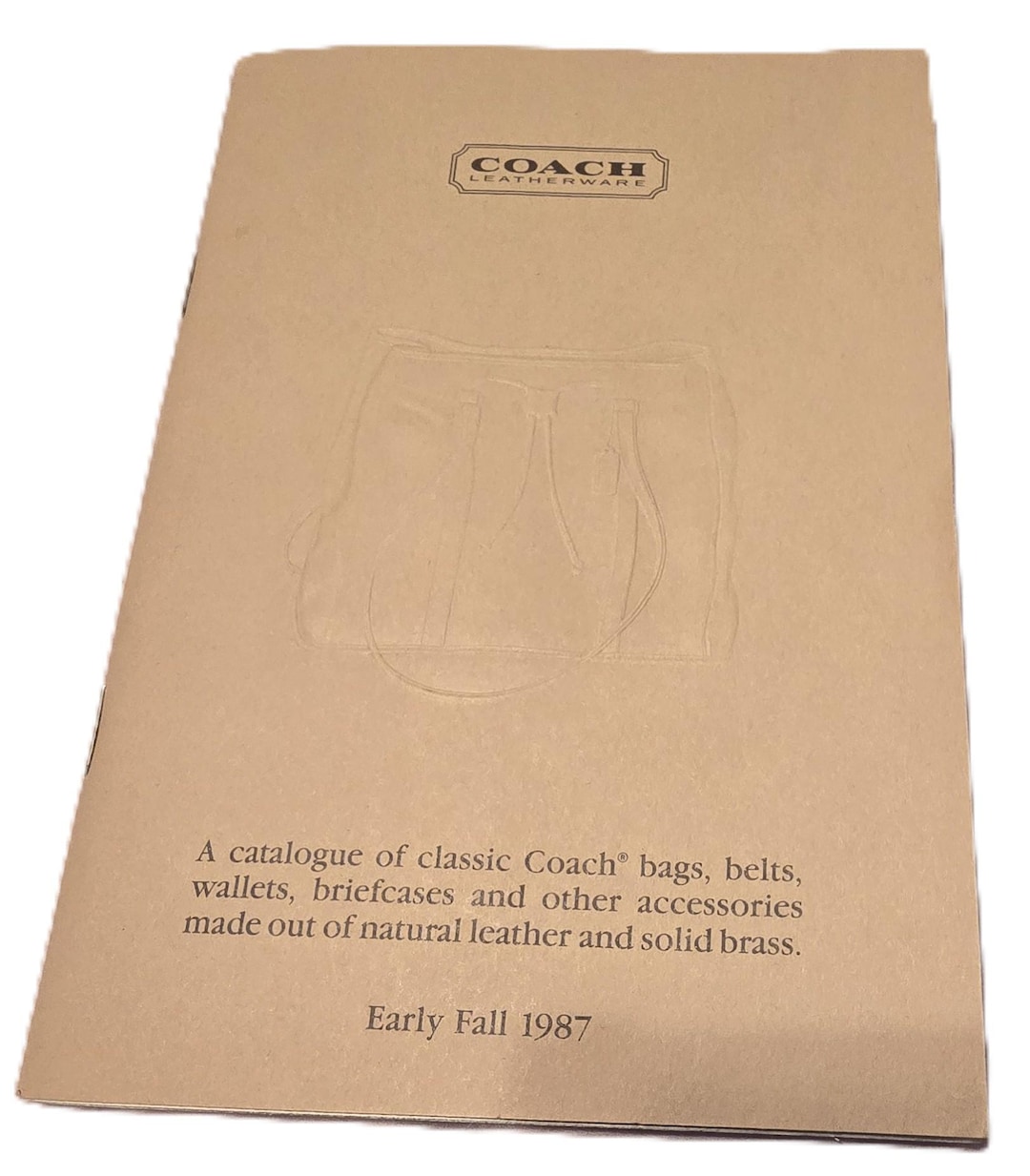 Vintage Coach Catalogs ~ 1987 & 1997 ~ Excellent Condition - Etsy