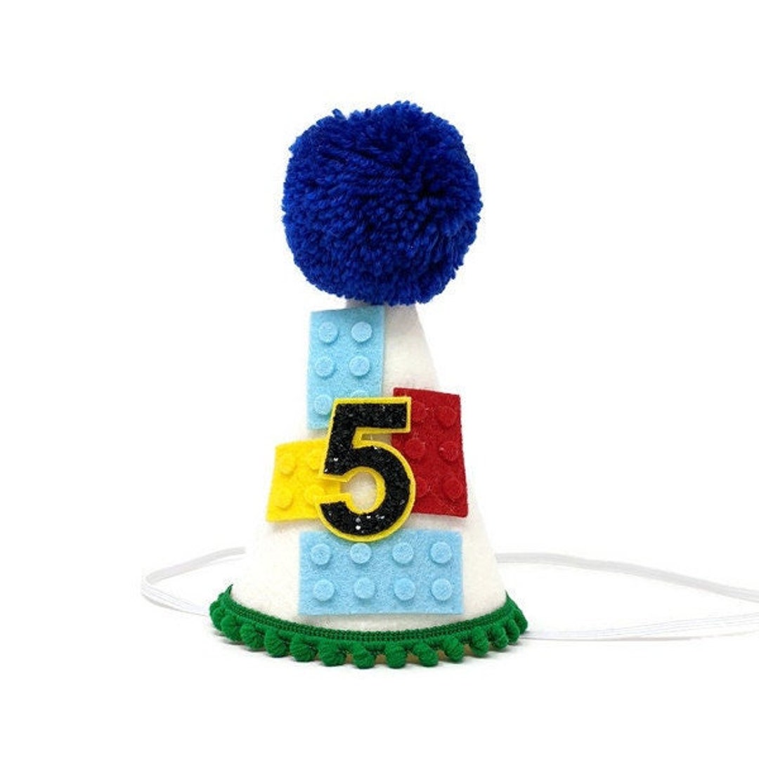 Building Blocks Birthday Party Hat Birthday Party Hat Boys - Etsy