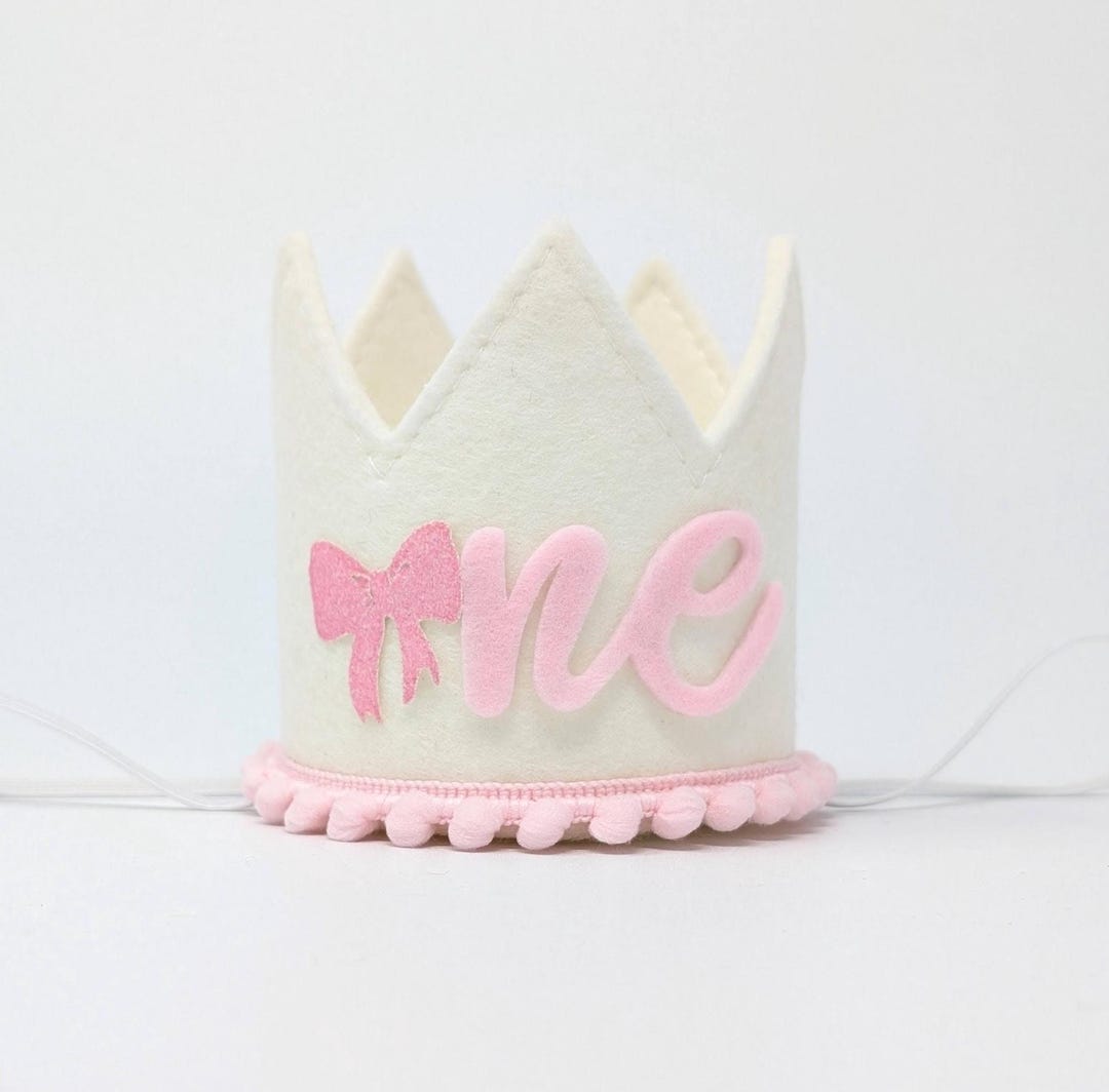 Pink Bow Birthday, Pink Bow First Birthday, 1st Birthday Pink Bow ...