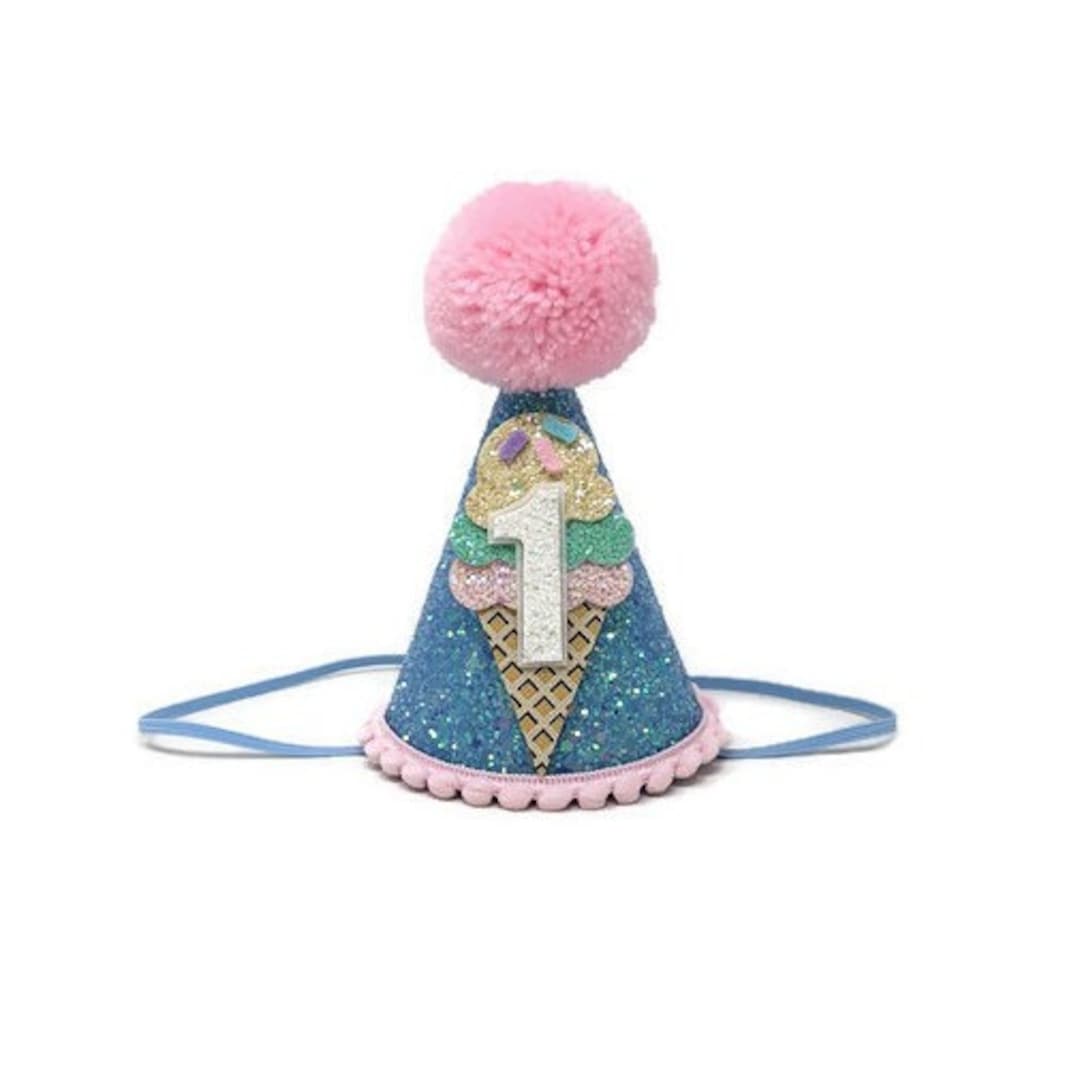 Ice Cream Party Hat, Ice Cream Birthday Party, Ice Cream Social, Summer ...