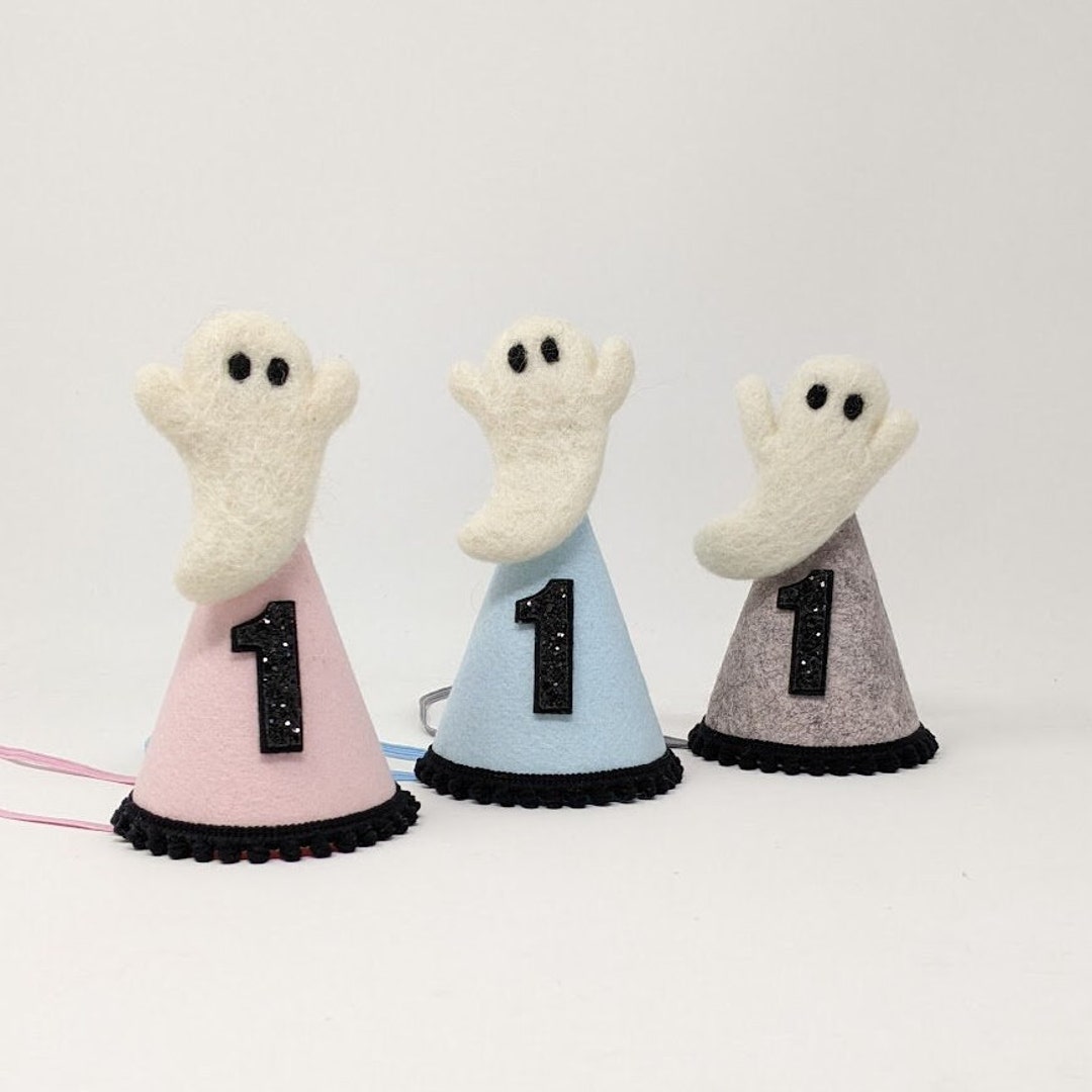Ghost Party Hat, Boy First Birthday, Girl First Birthday, Halloween ...
